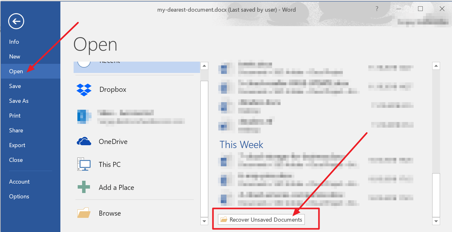 How To Recover Deleted Word Files In Windows 10